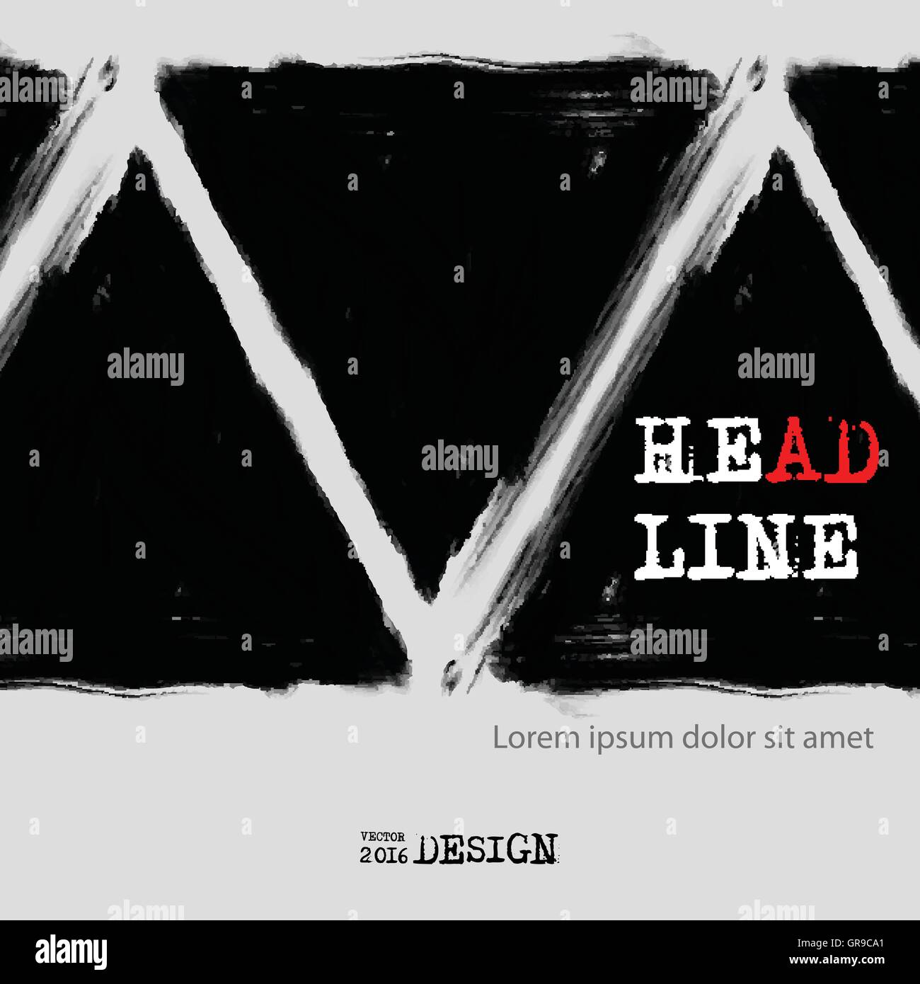 Black abstract design Stock Vector Image & Art - Alamy