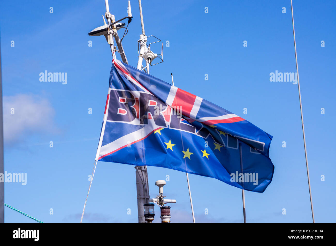 Brexit flag hi-res stock photography and images - Alamy