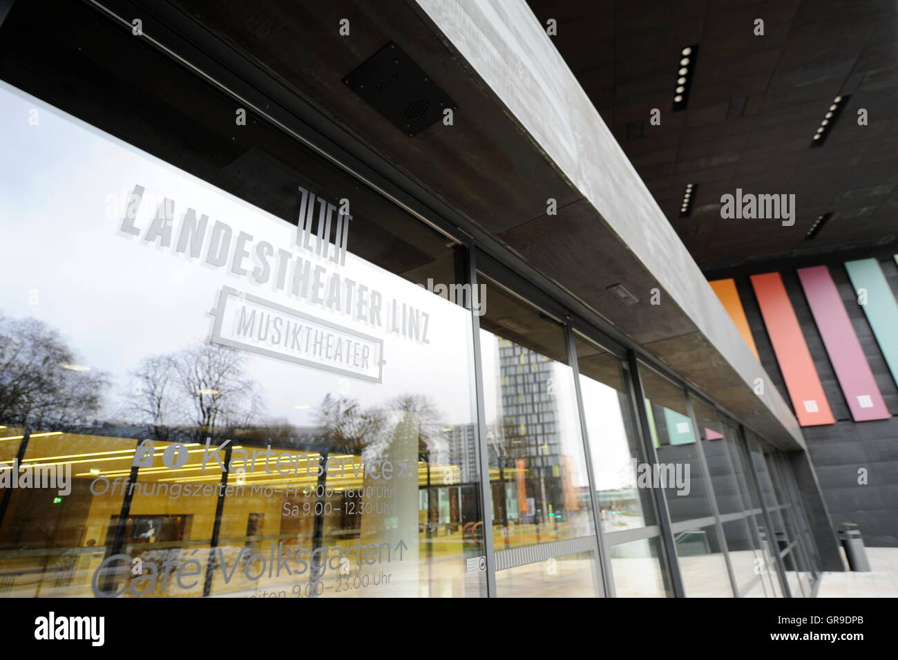 Landestheater Linz, Upper Austria Stock Photo - Alamy