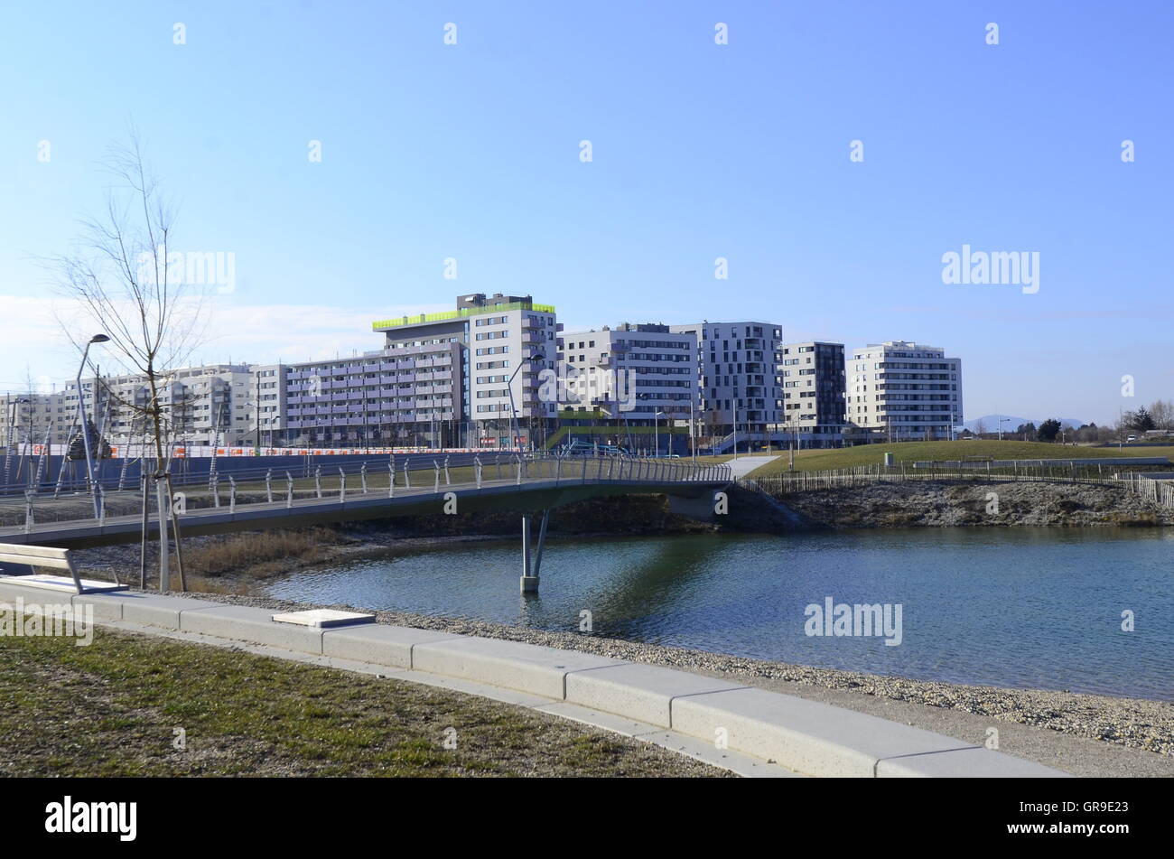 Seestadt Aspern, Vienna Stock Photo - Alamy