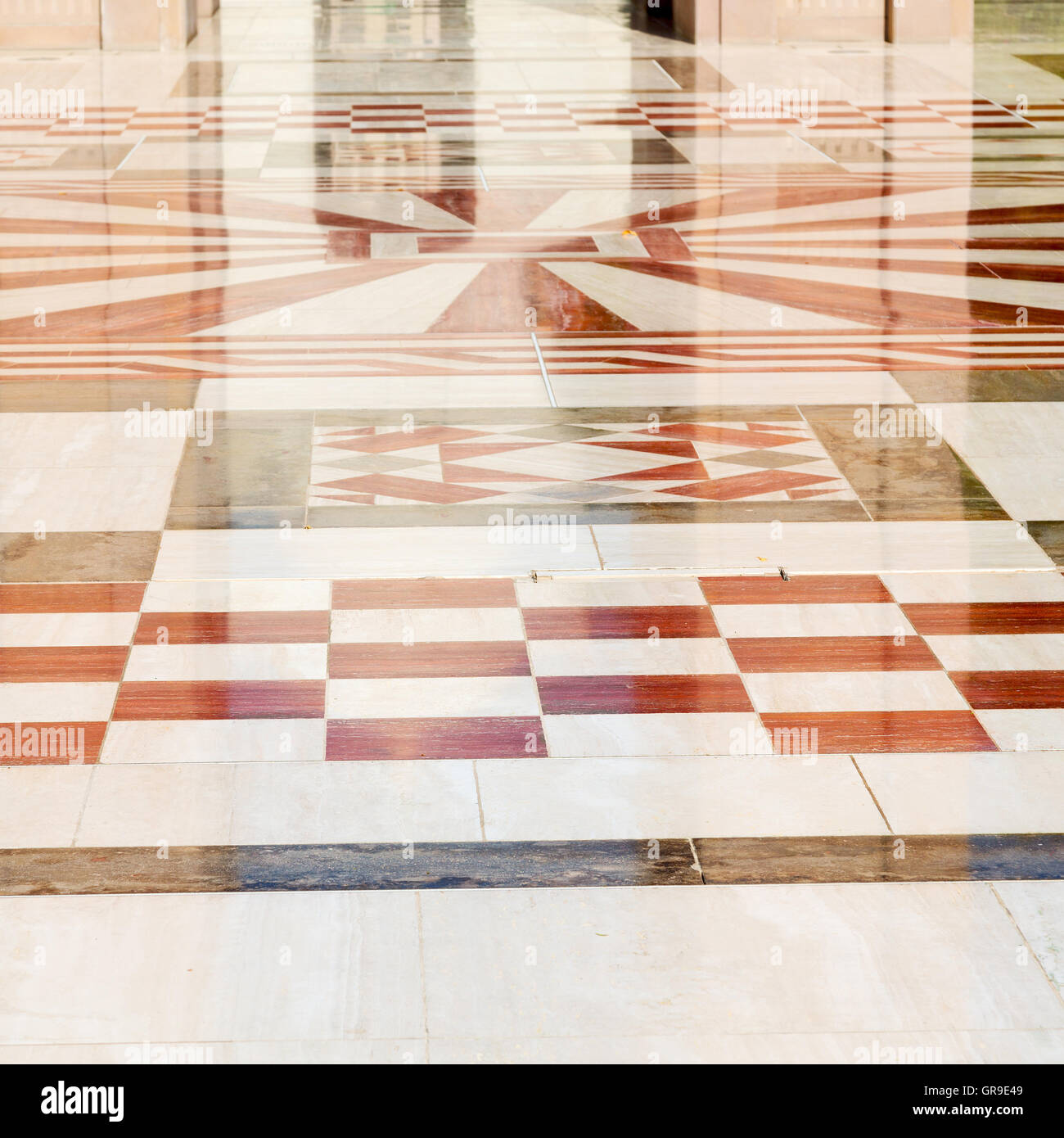 in oman abstract pavement in the old steet and colors Stock Photo - Alamy