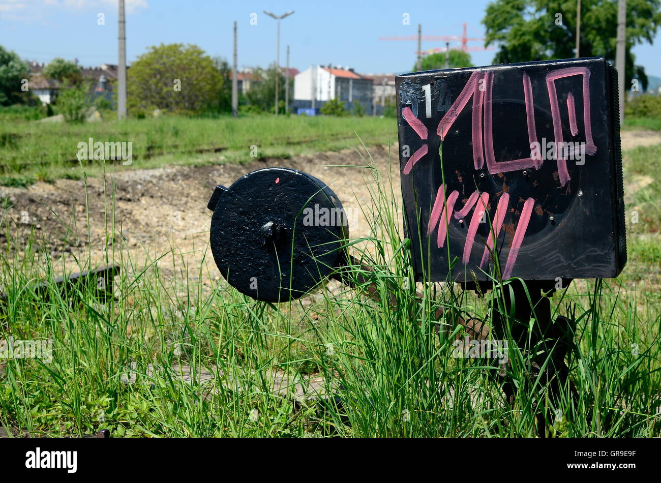 Old North Railway Line In Vienna, First Steam Train In The Empire Of ...