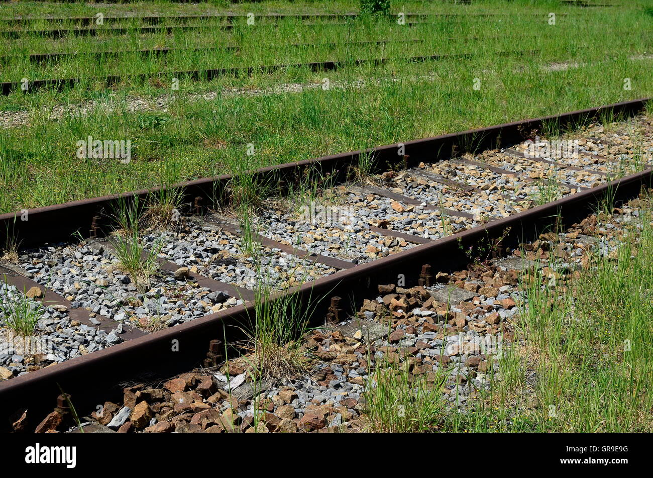 Old North Railway Line In Vienna, First Steam Train In The Empire Of ...