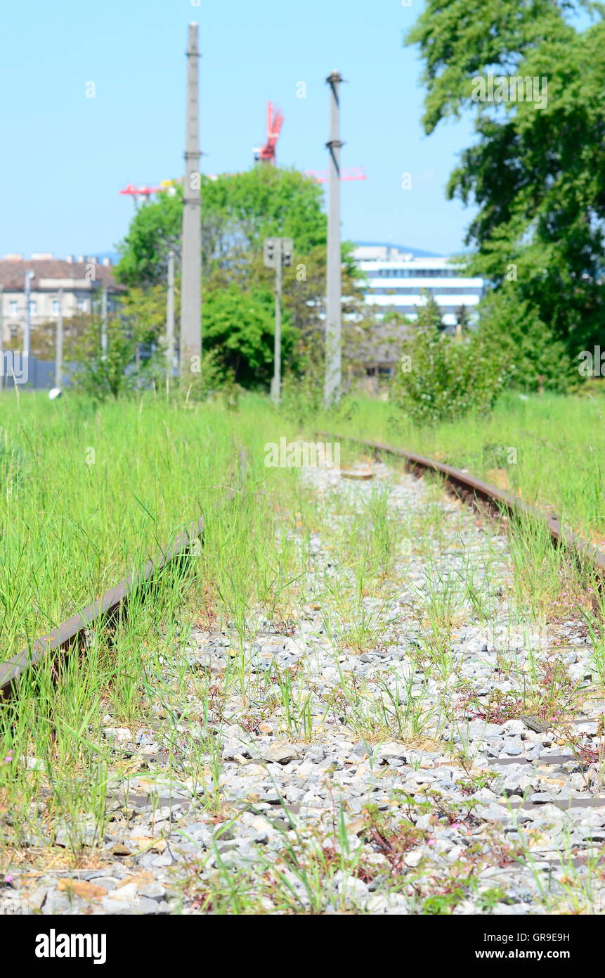 Old North Railway Line In Vienna, First Steam Train In The Empire Of ...
