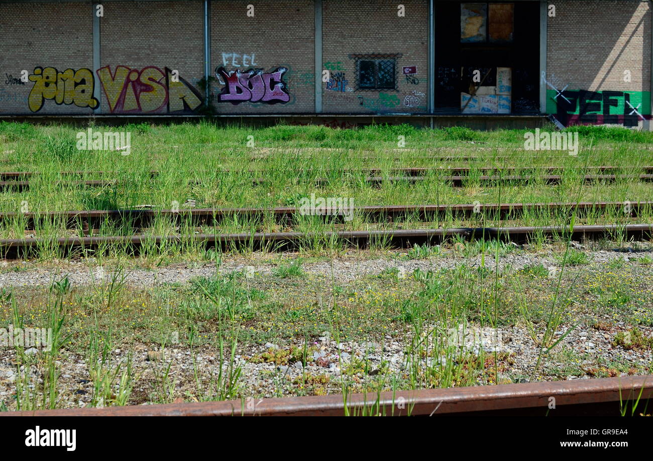 Old North Railway Line In Vienna, First Steam Train In The Empire Of ...