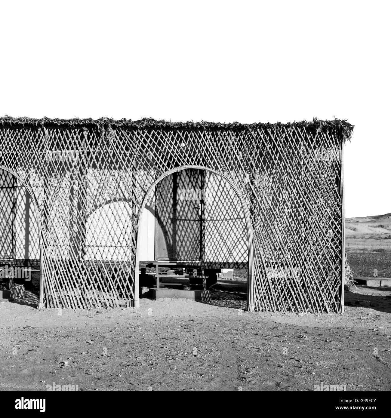 Sahara building Black and White Stock Photos & Images - Alamy