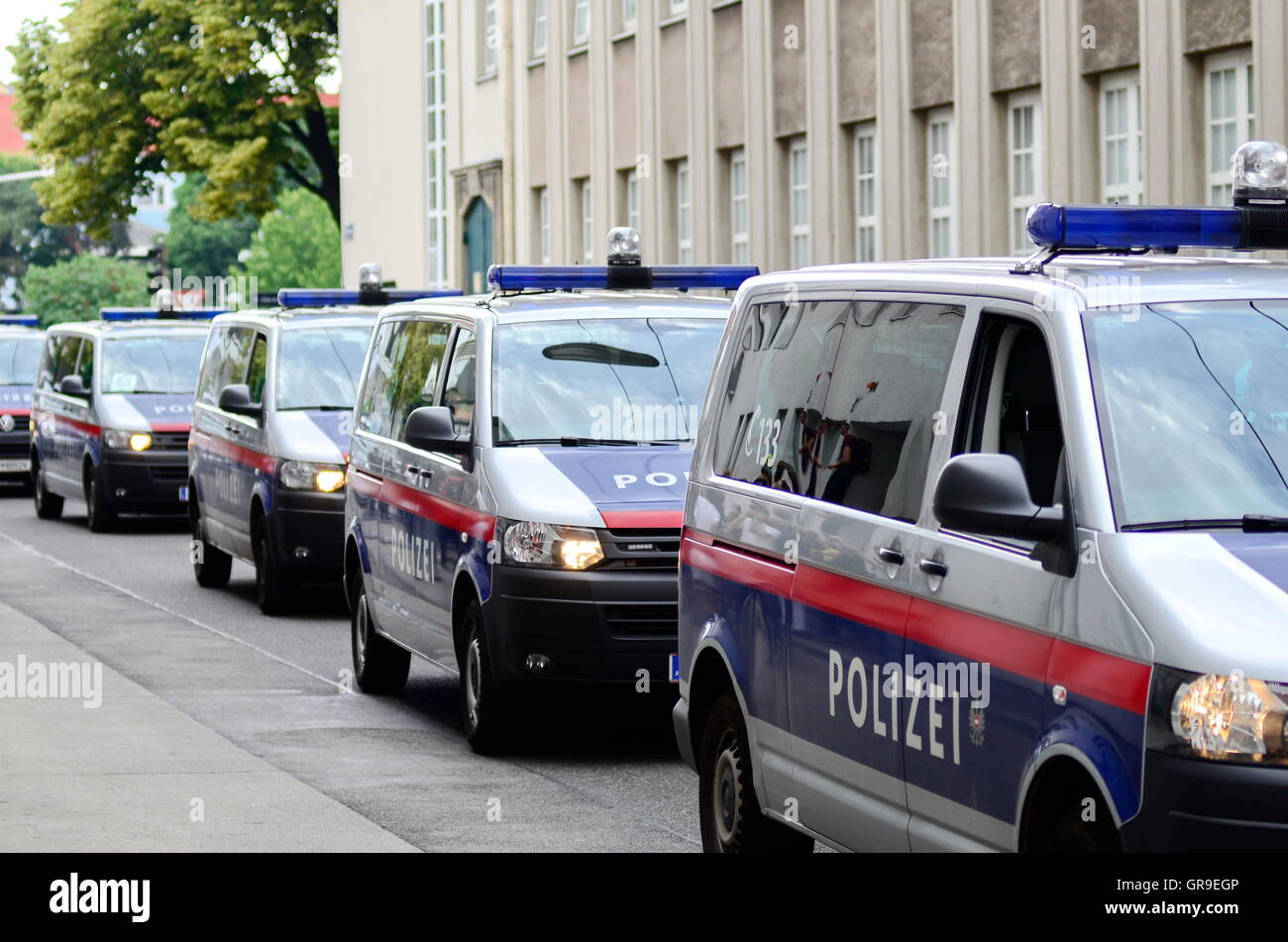 Austrian police car hi-res stock photography and images - Alamy
