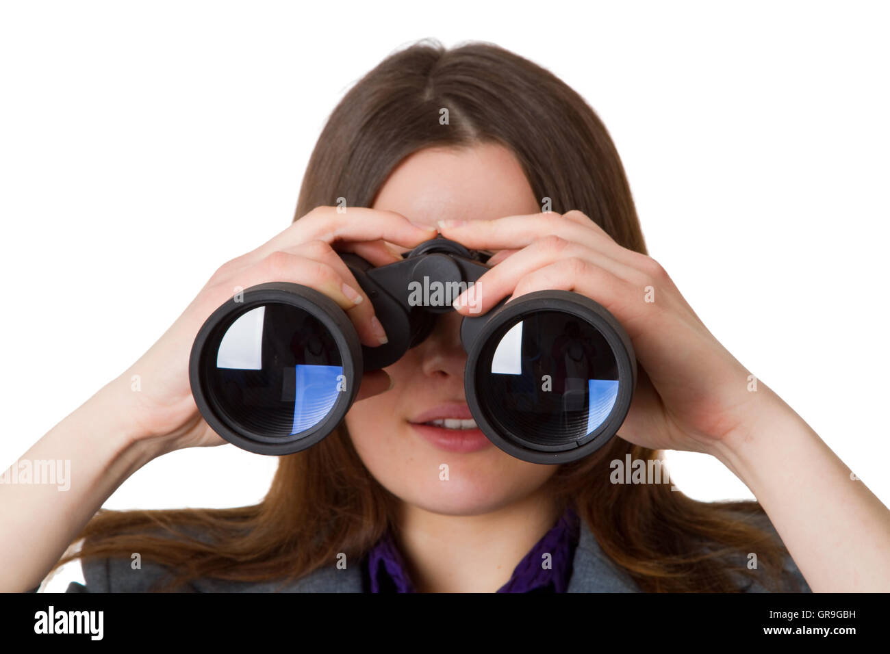 Business woman with a vision for the future Stock Photo - Alamy
