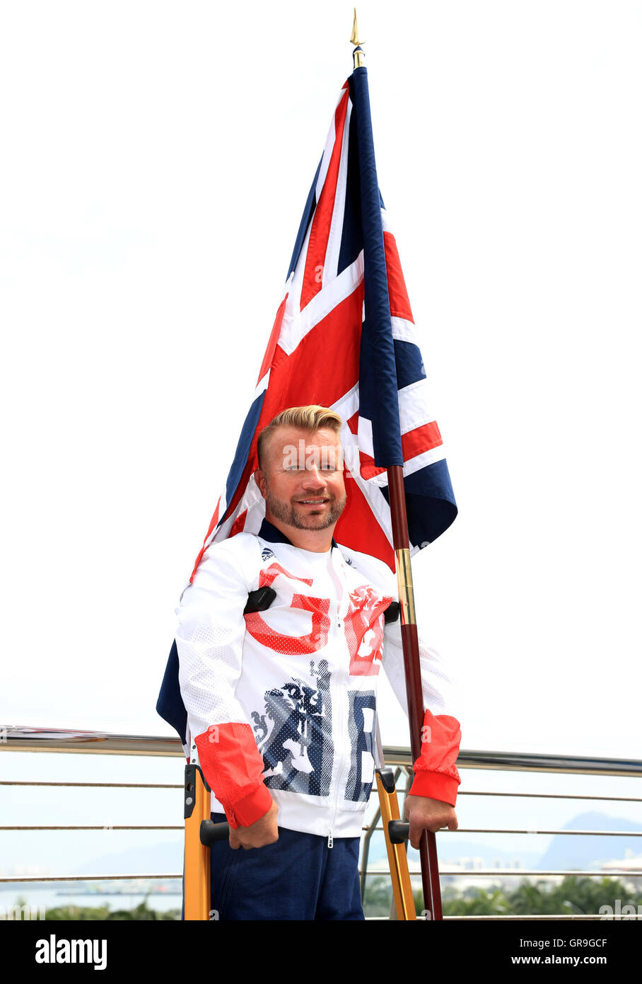 Lee Pearson during the ParalympicsGB Flagbearer announcement ahead of ...