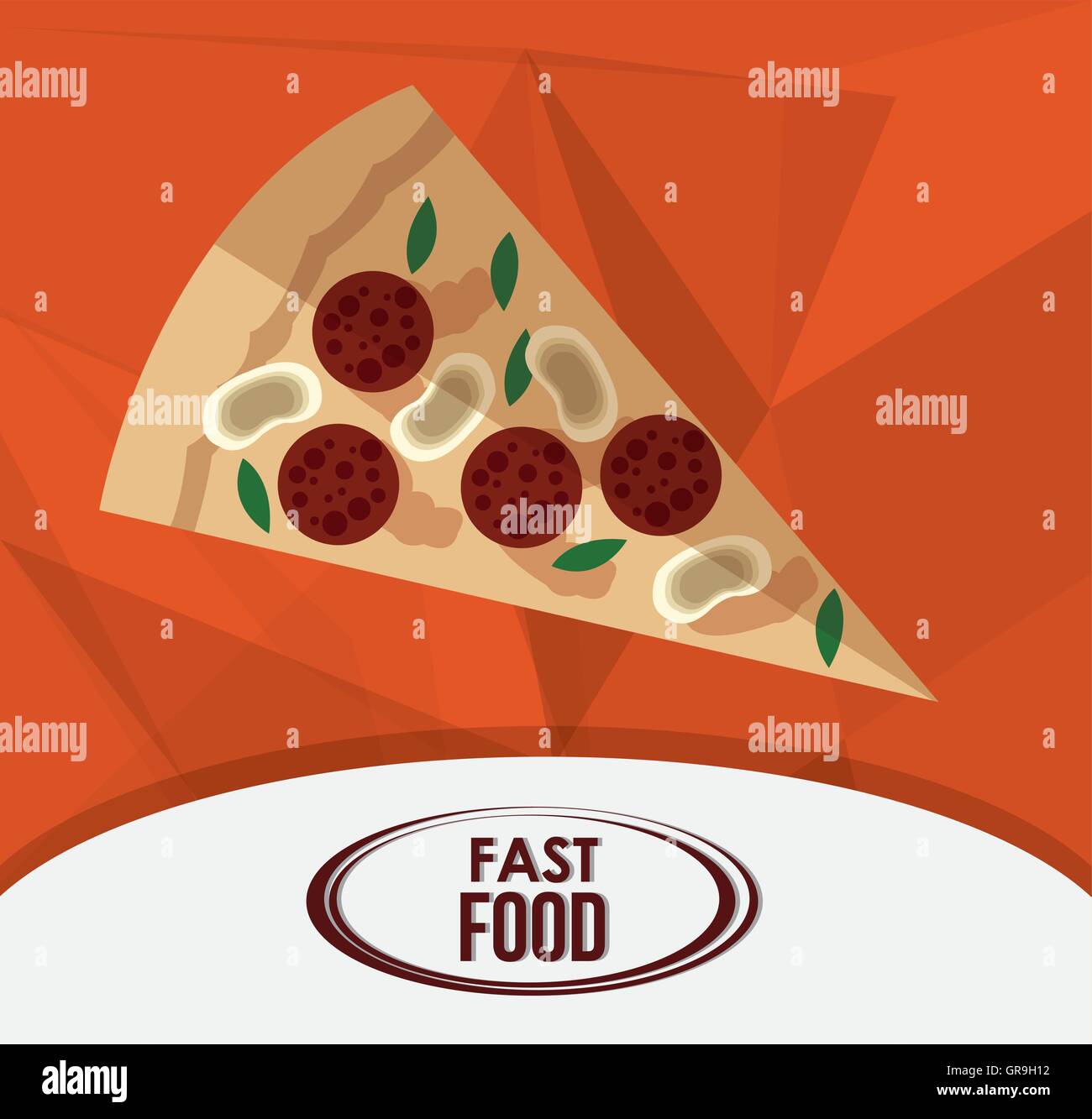 pizza and fast food design Stock Vector Image & Art - Alamy