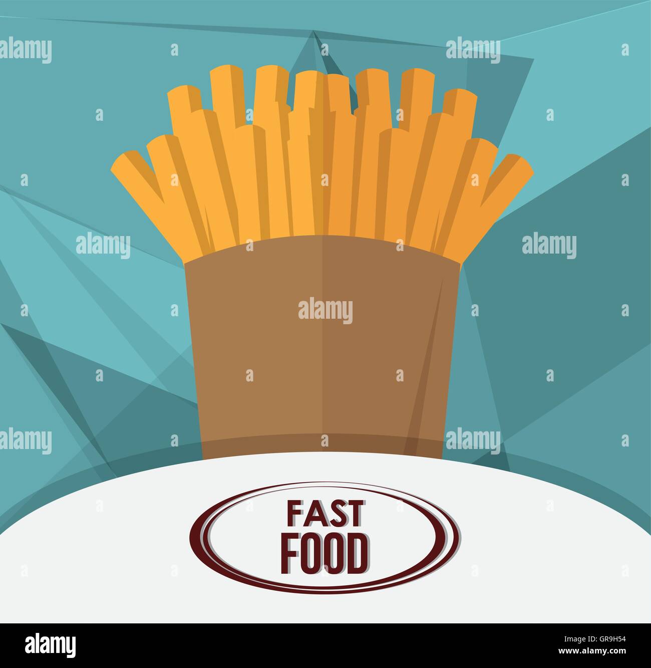 french fries and fast food design Stock Vector Image & Art - Alamy