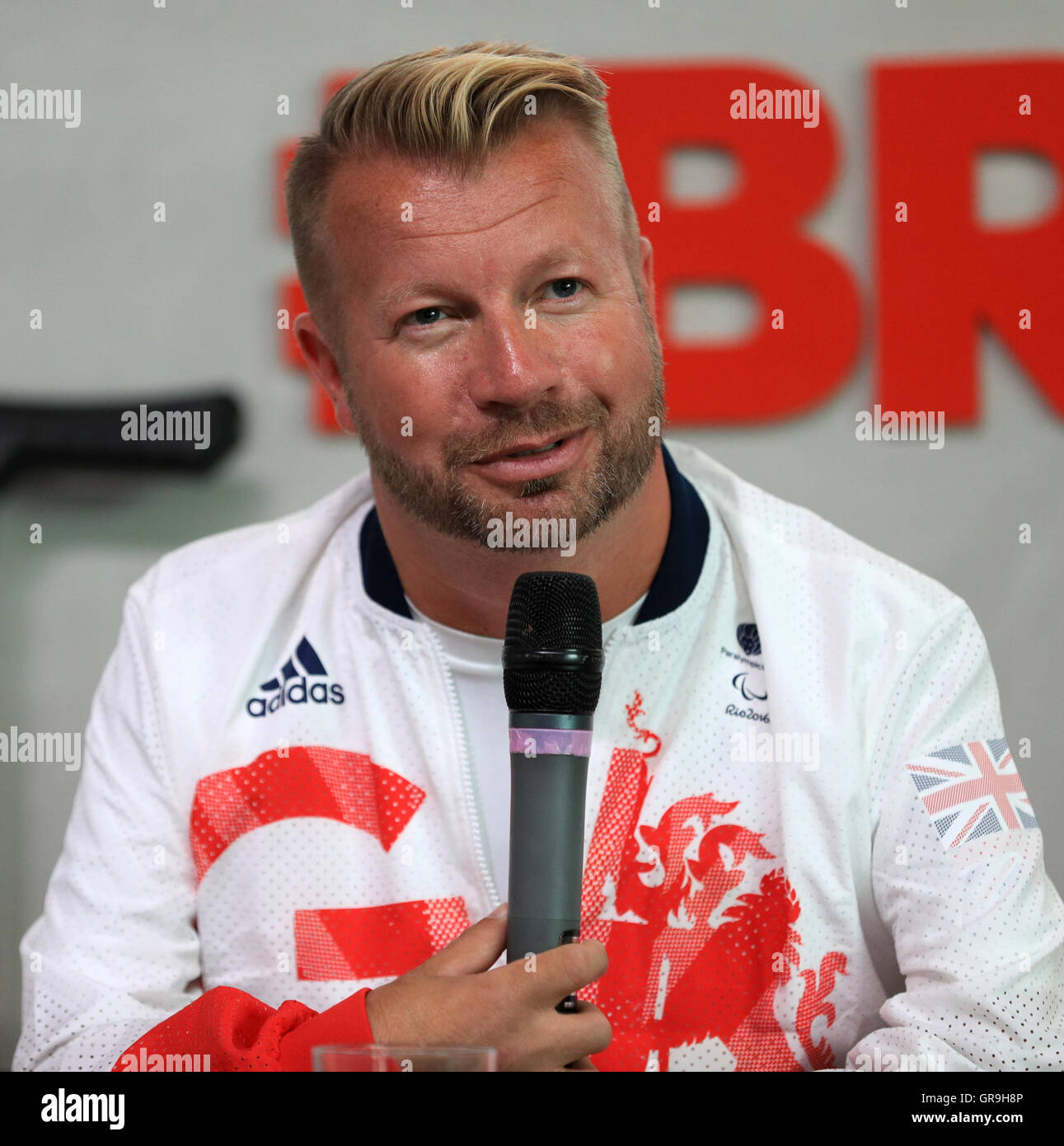 Lee Pearson during the ParalympicsGB Flagbearer announcement ahead of ...