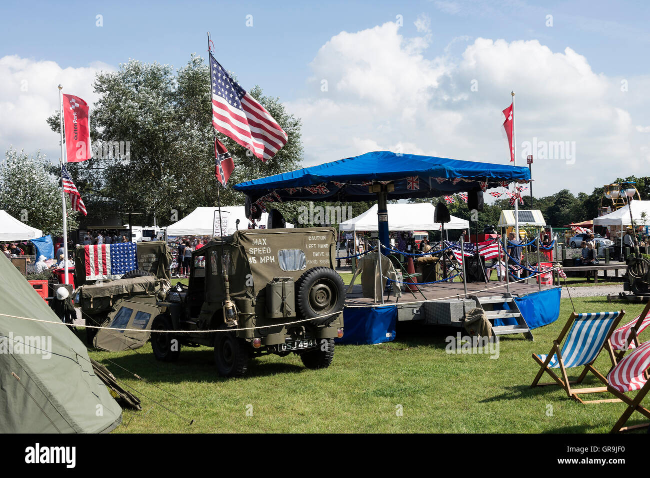 American army camp uk ww2 hi-res stock photography and images - Alamy