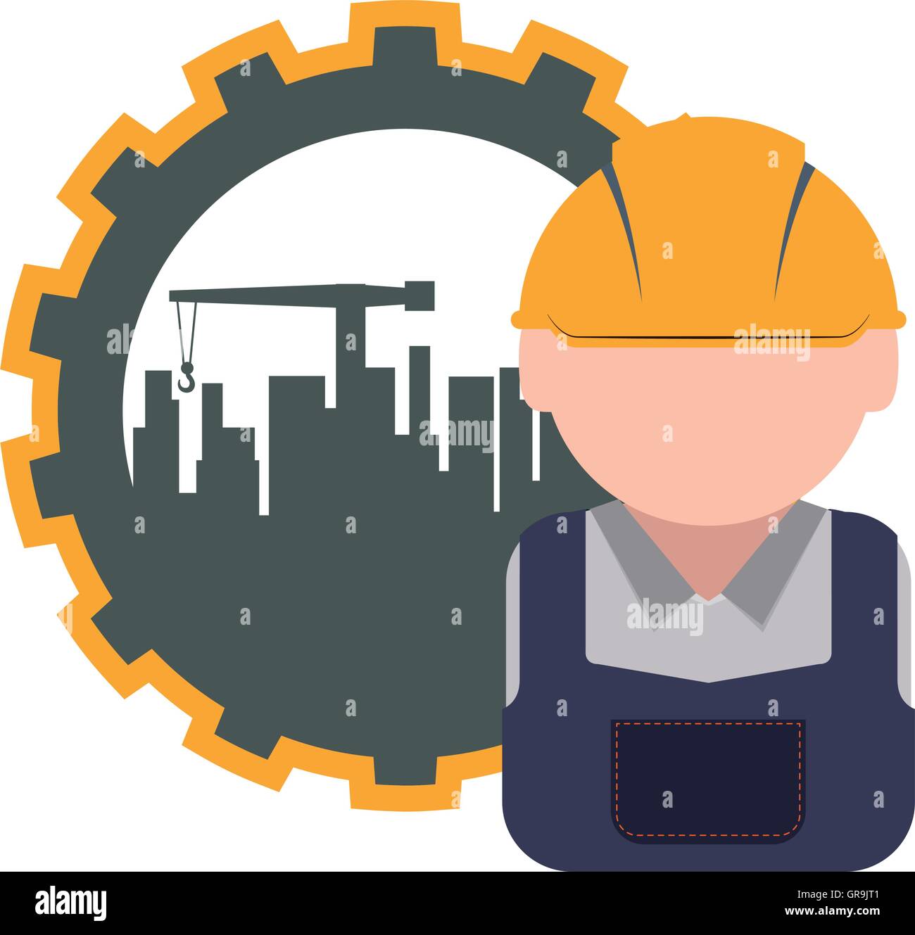 constructer and industrial plant design Stock Vector Image & Art - Alamy
