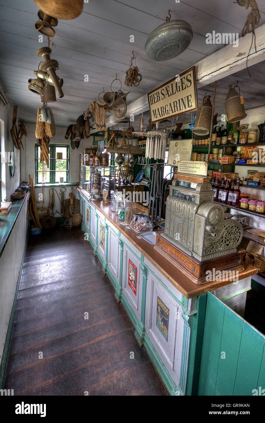 Old Shop Historically Furnished Stock Photo - Alamy