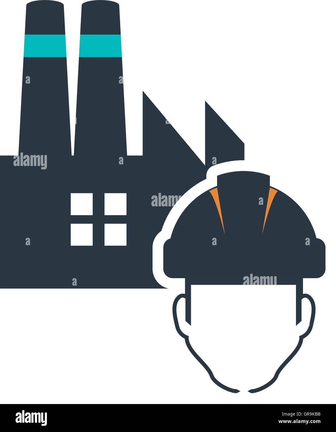 constructer and industrial plant design Stock Vector Image & Art - Alamy