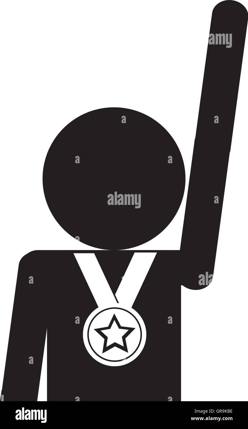 pictogram medal winner design Stock Vector Image & Art - Alamy