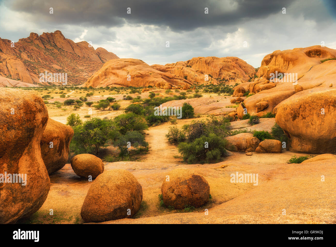 Spitzkoppe Area Namibia Stock Photo - Alamy