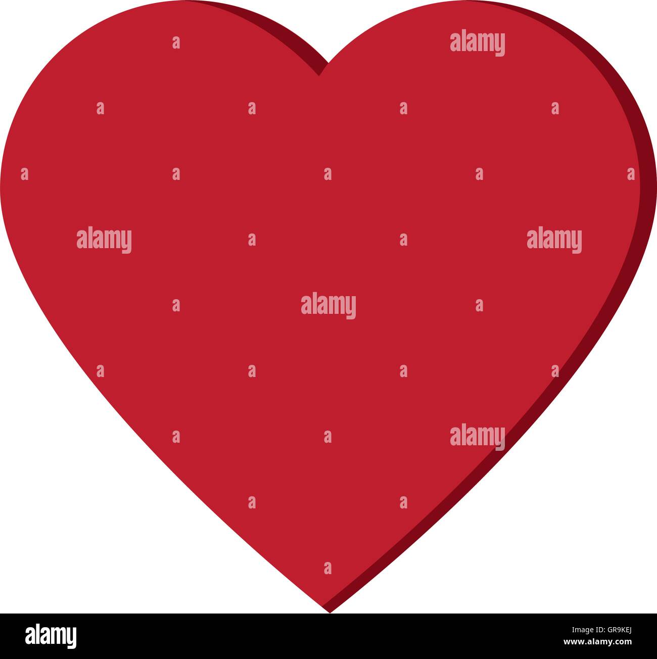 heart shape love design Stock Vector Image & Art - Alamy