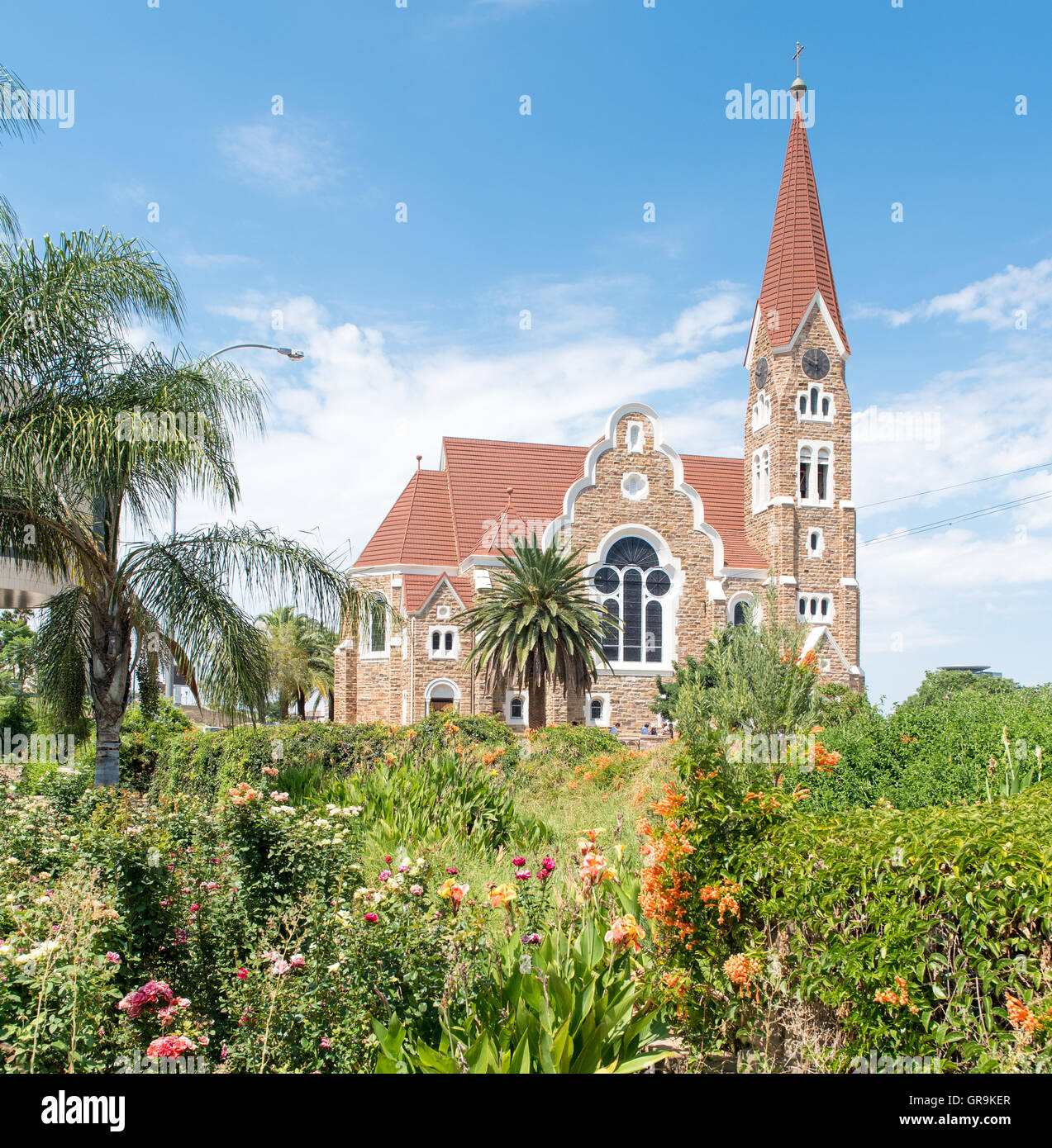 Christus Church, Windhoek, Namibia Stock Photo - Alamy