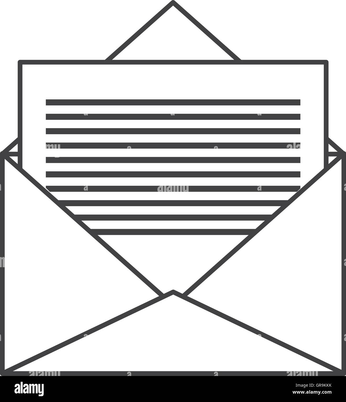 envelope email letter design Stock Vector Image & Art - Alamy