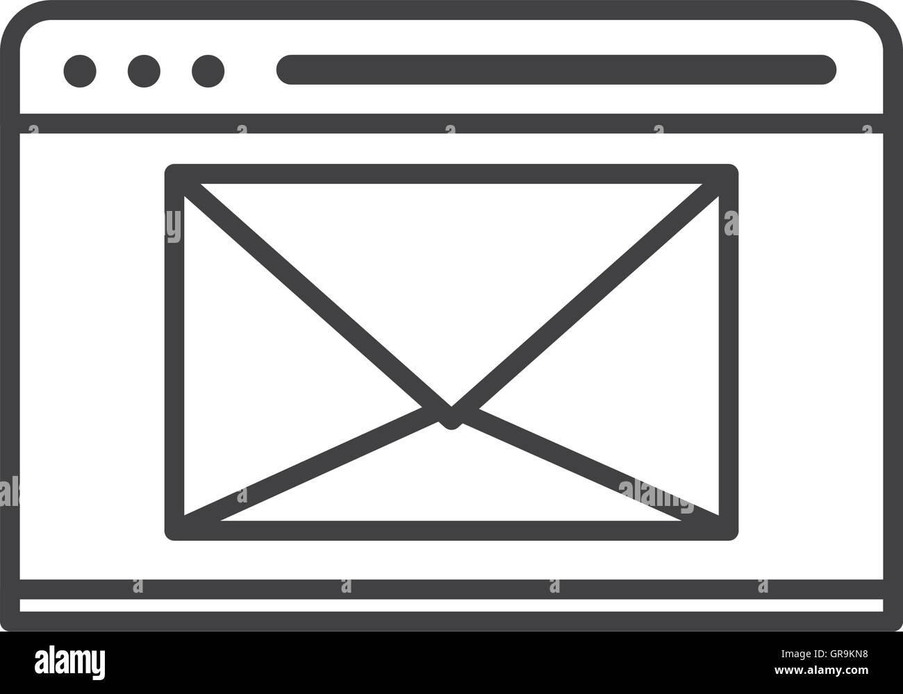 envelope email letter design Stock Vector Image & Art - Alamy