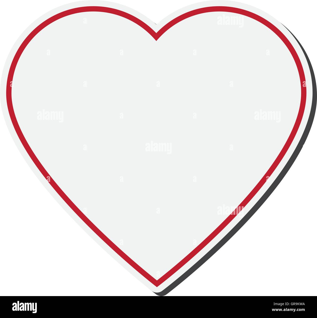 heart shape love design Stock Vector Image & Art - Alamy