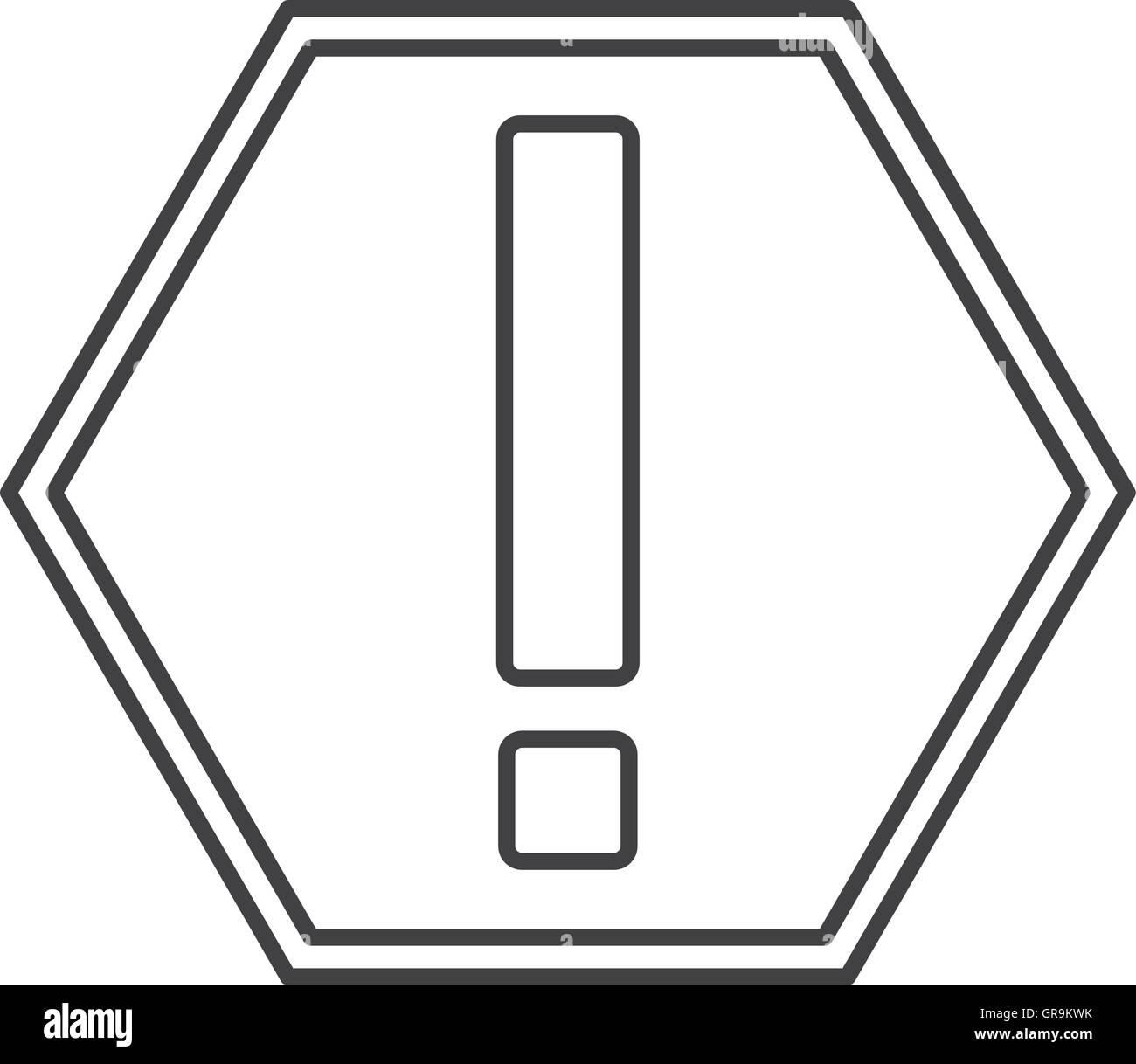 road sign security warning design Stock Vector Image & Art - Alamy