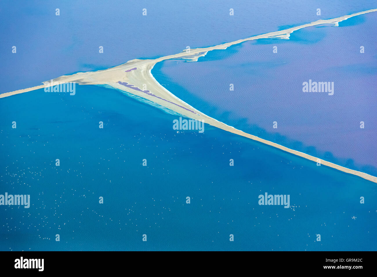Salt Pans Walvis Bay Namibia Stock Photo - Alamy