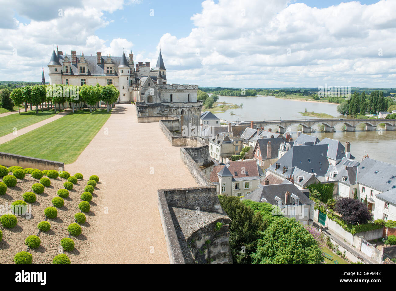 Amboise Castle Loire Valley France Stock Photo - Alamy
