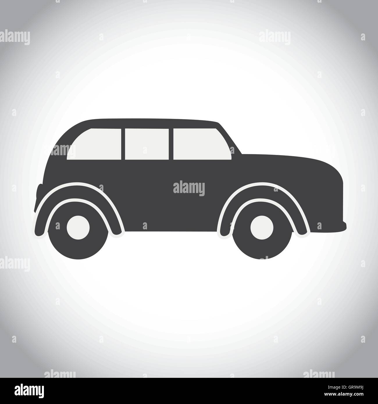 Black and isolated car design Stock Vector Image & Art - Alamy