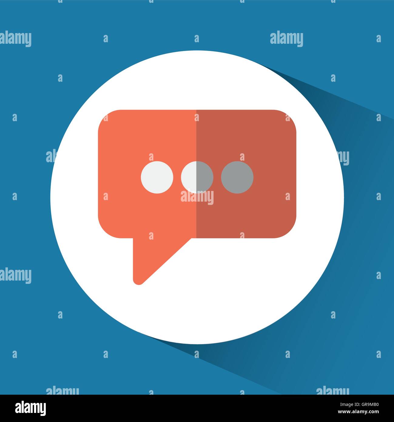 Bubble of social media theme Stock Vector Image & Art - Alamy