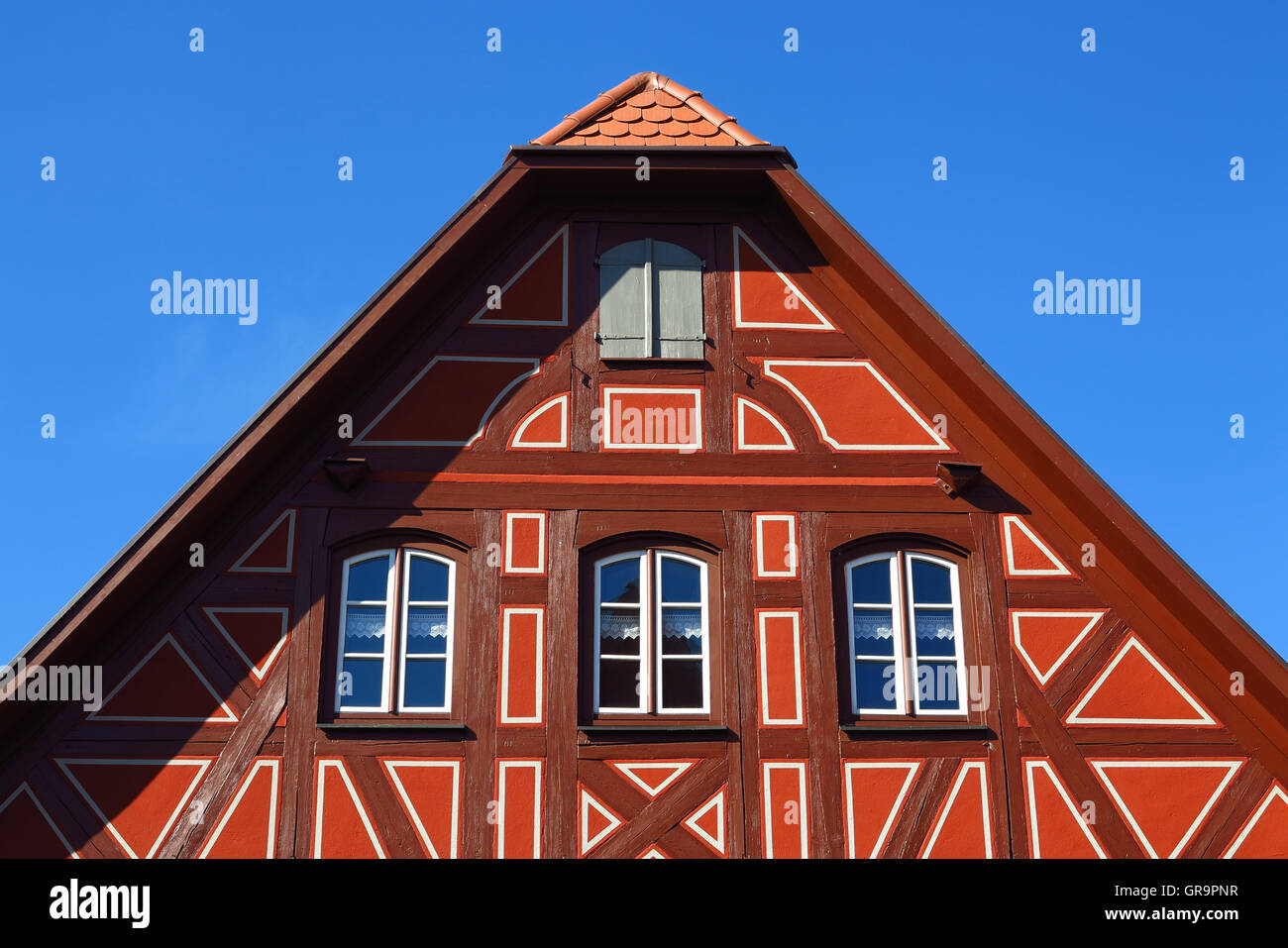 Timbered gable hi-res stock photography and images - Alamy