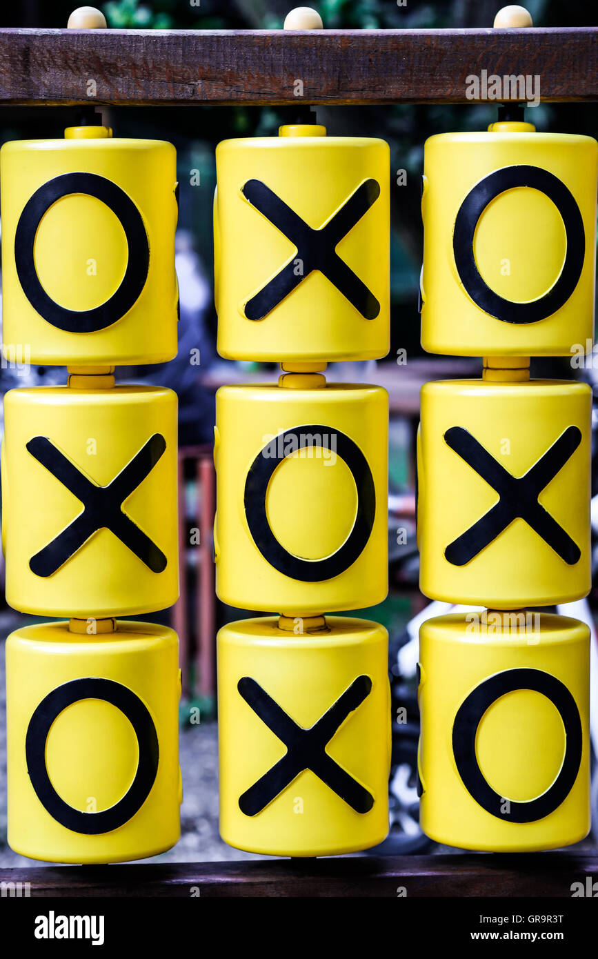 Tic tac toe puzzle hi-res stock photography and images - Alamy