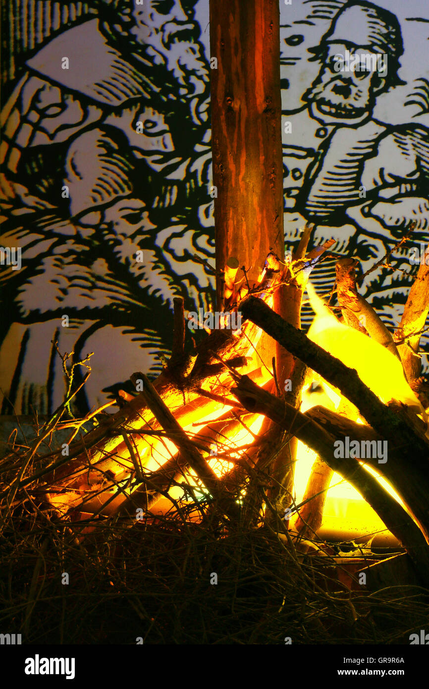 Burning buildings germany hi-res stock photography and images - Alamy