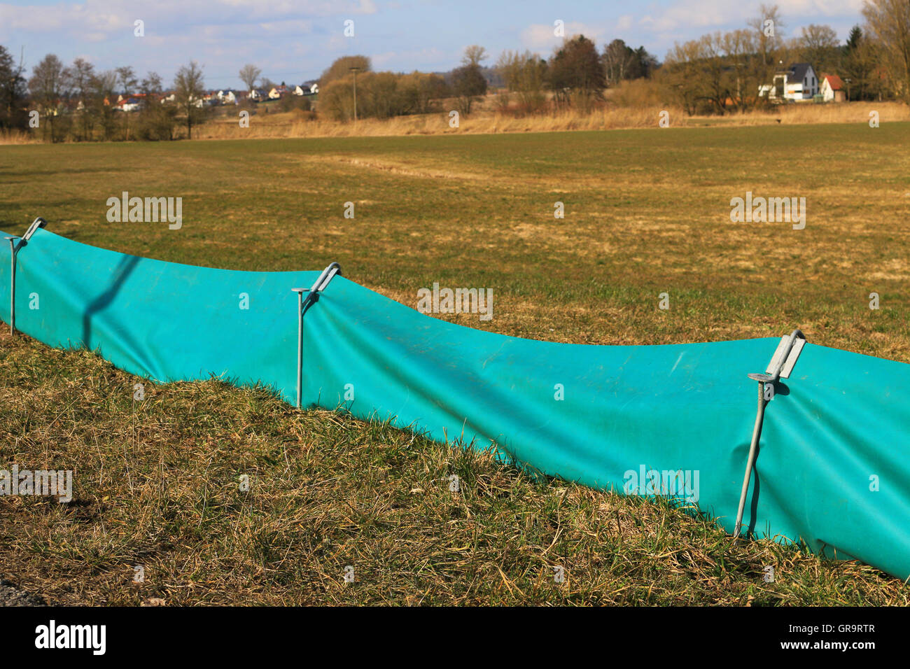 Amphibian protection fence hi-res stock photography and images - Alamy