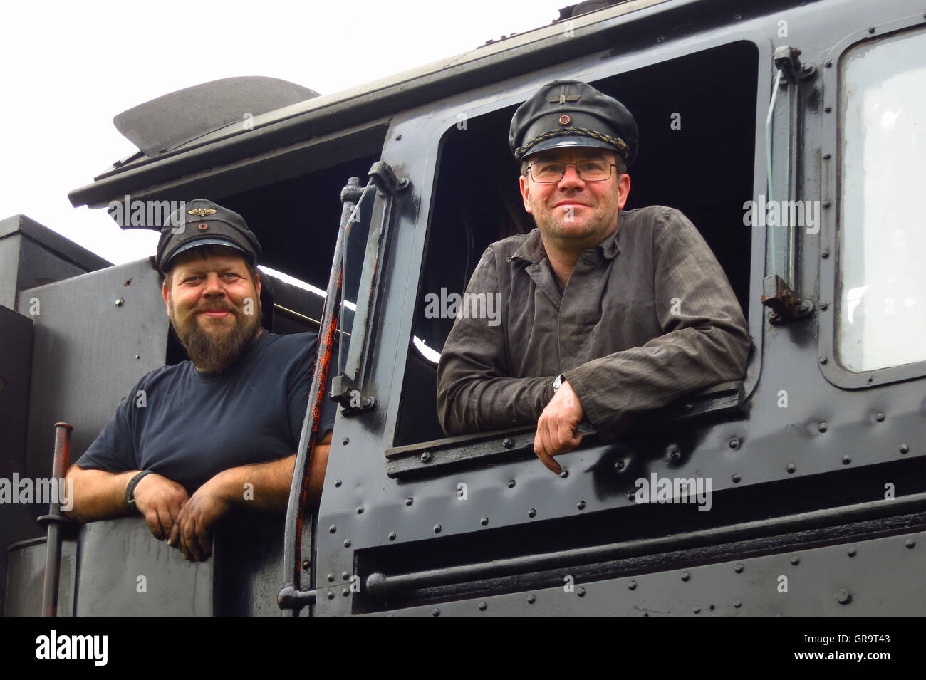 Train driver hi-res stock photography and images - Alamy