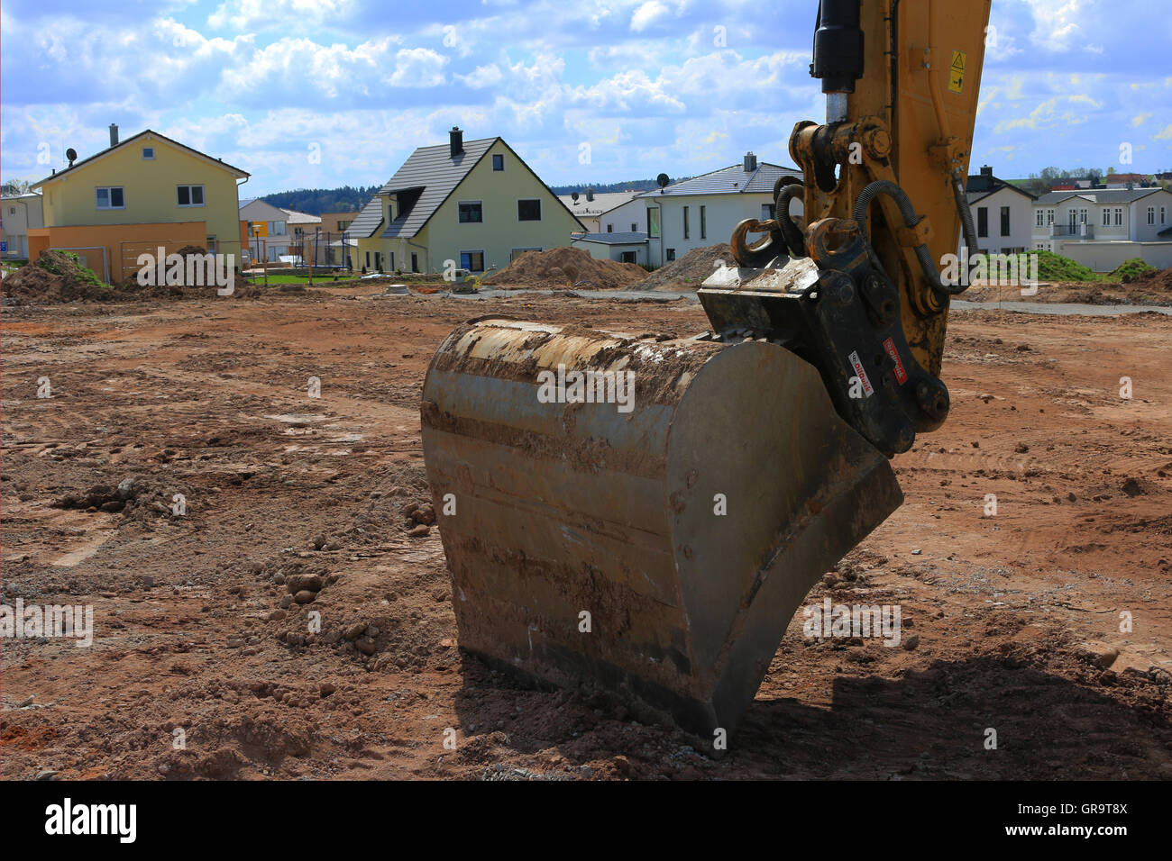New Construction Area Stock Photo - Alamy