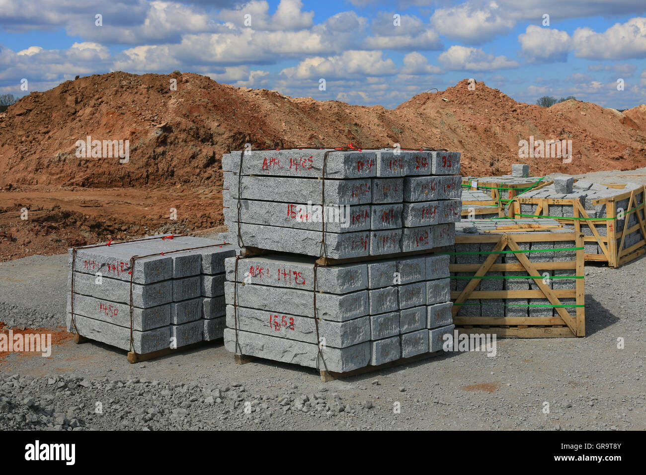 New Construction Area Stock Photo - Alamy