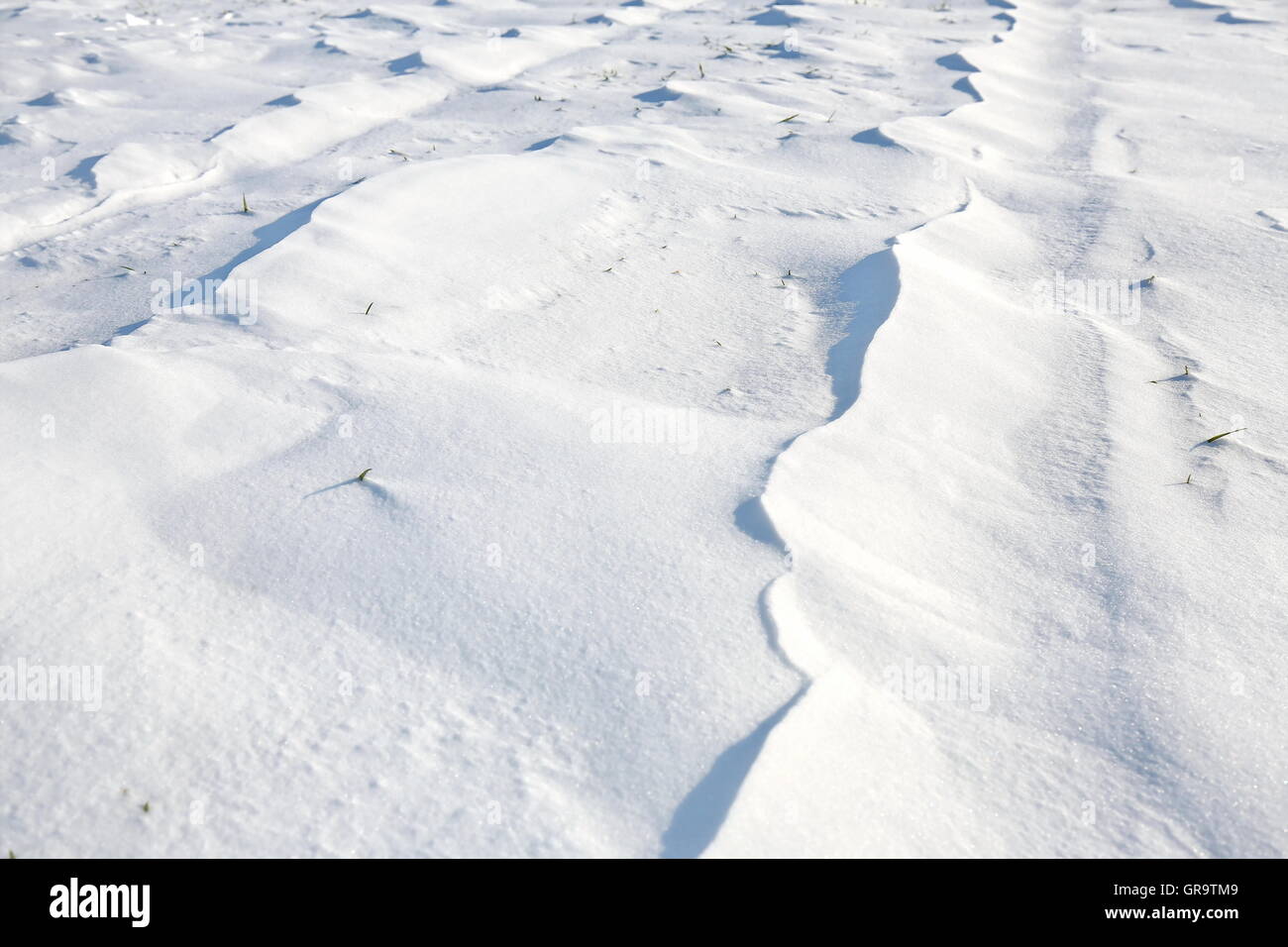 Frost erosion detail snow hi-res stock photography and images - Alamy