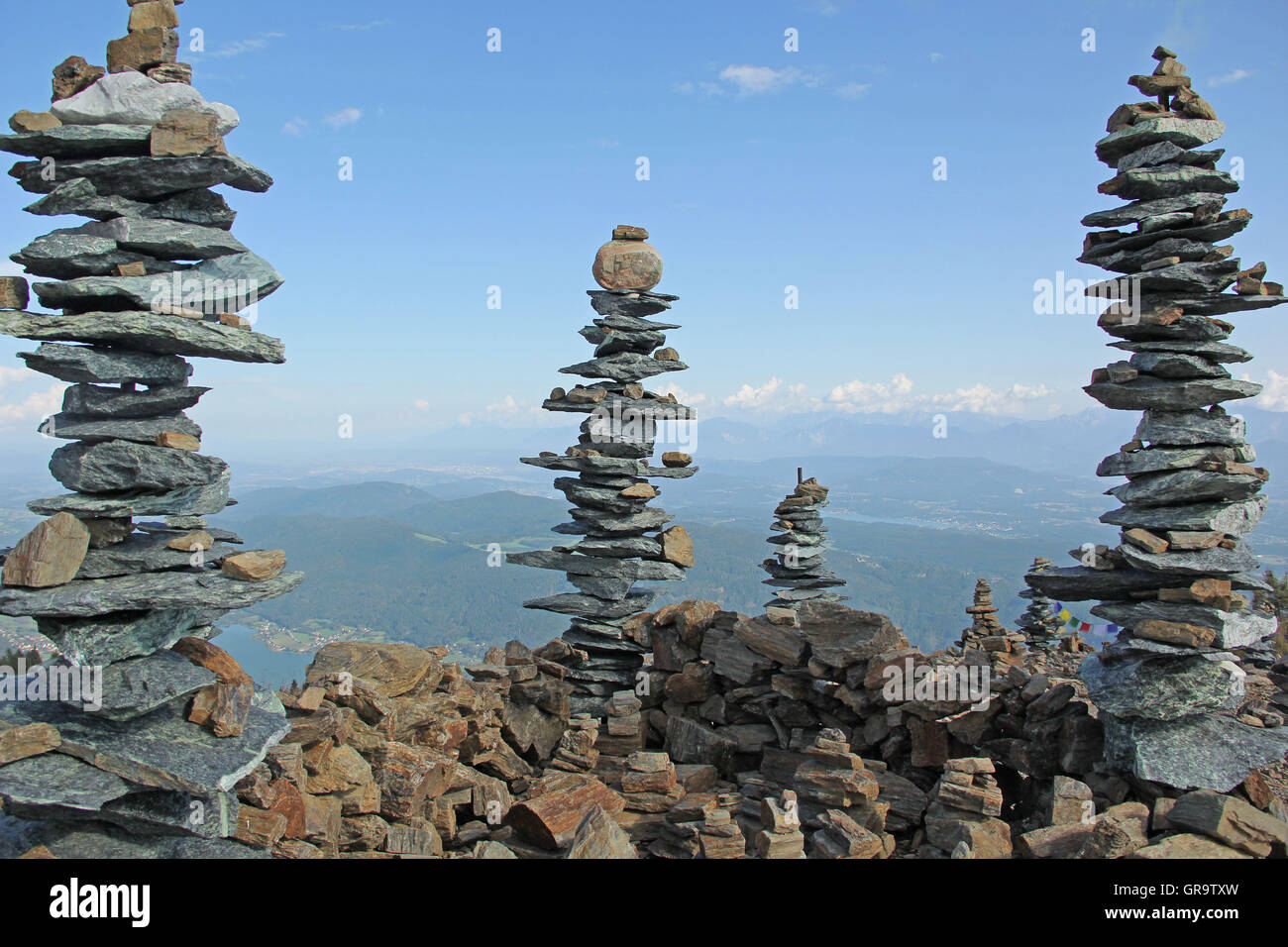 Stones On The Gerlitz In Carinthia, Austria Stock Photo - Alamy