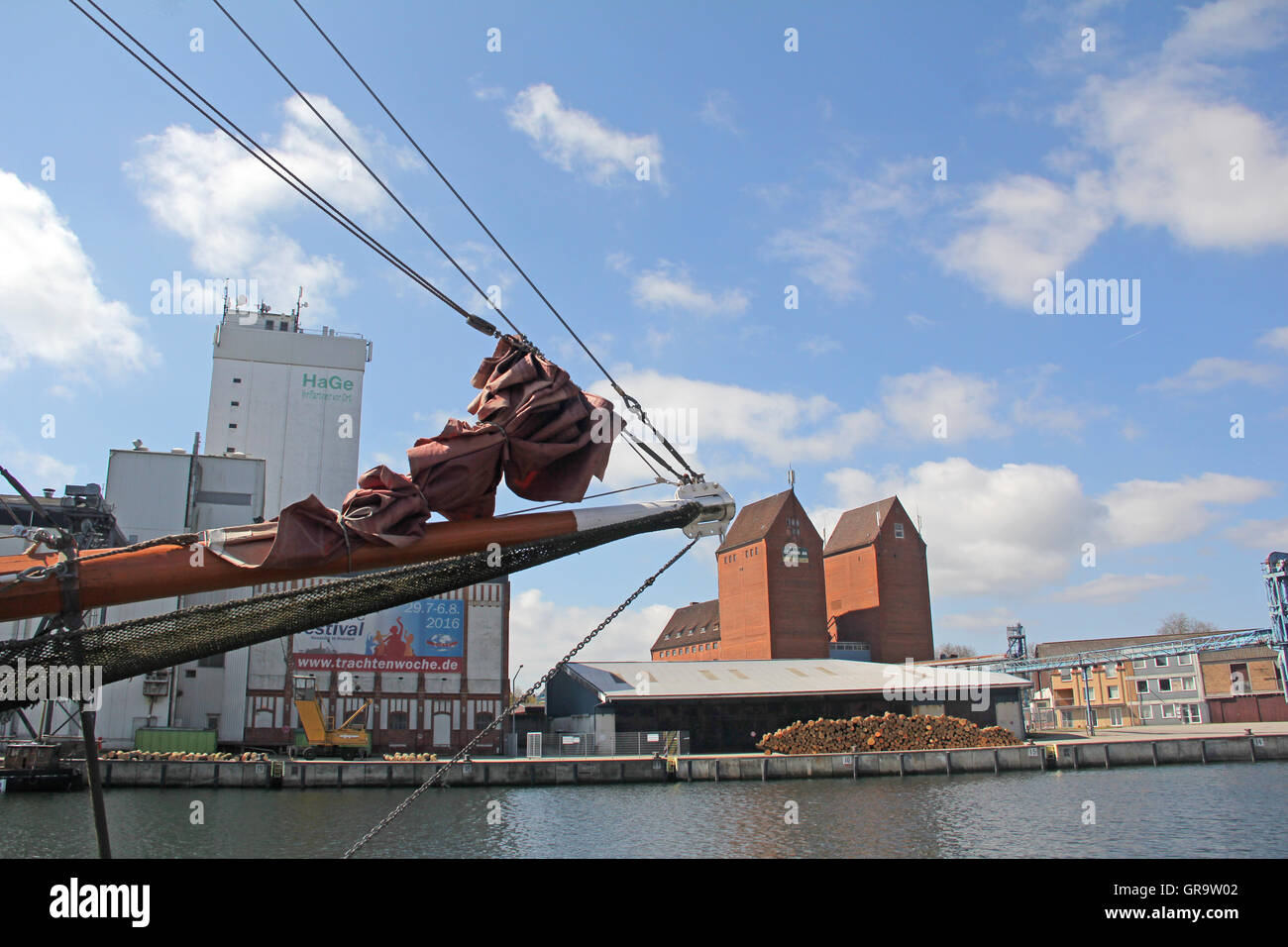 Port Of Neustadt In Holstein, Schleswig-Holstein Stock Photo - Alamy