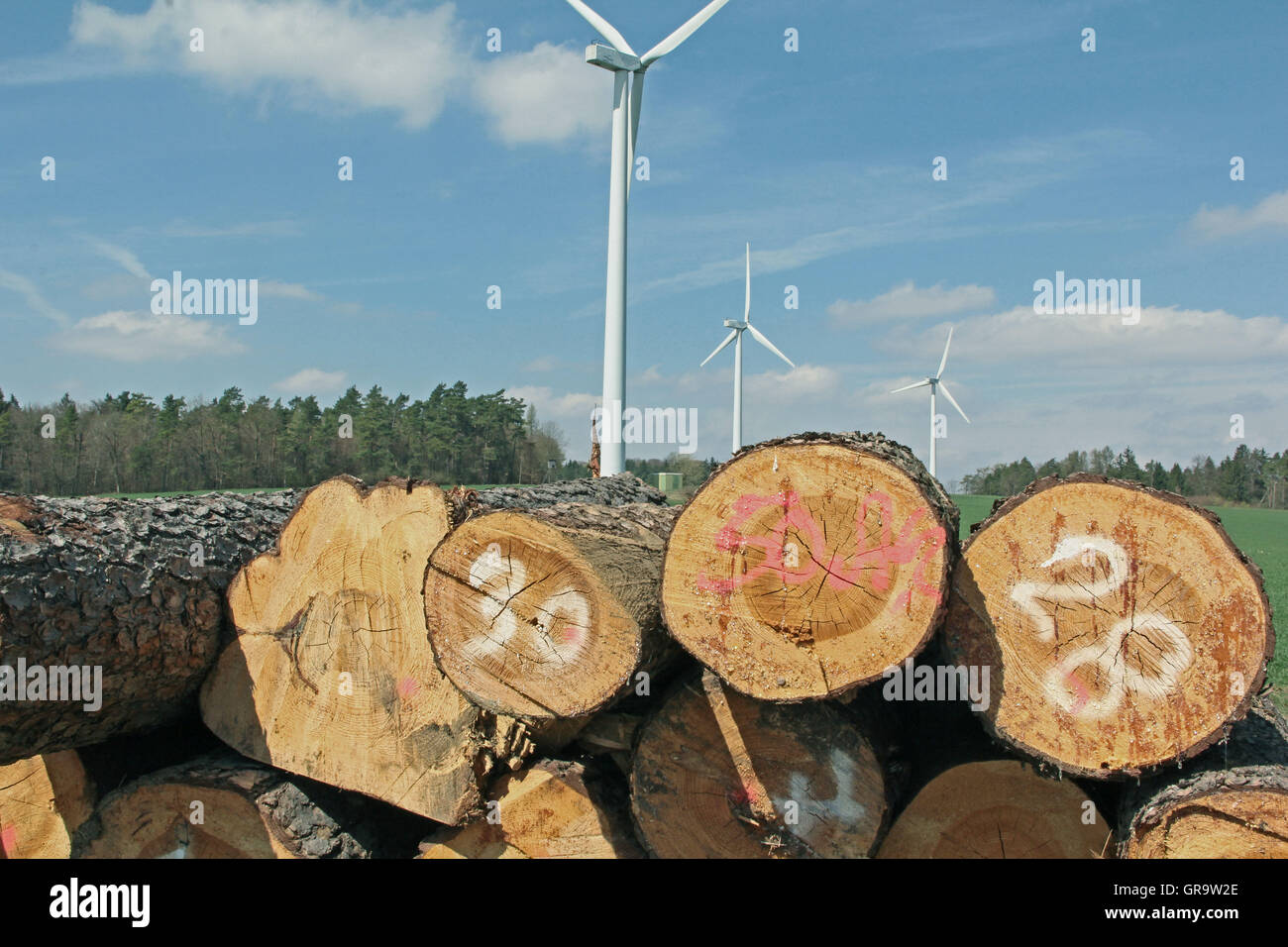Renewable Resources And Wind Power Stock Photo - Alamy