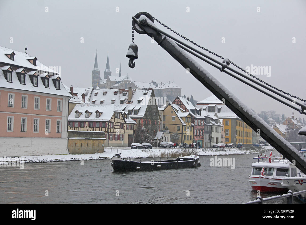 Bamberg In Winter Stock Photo - Alamy