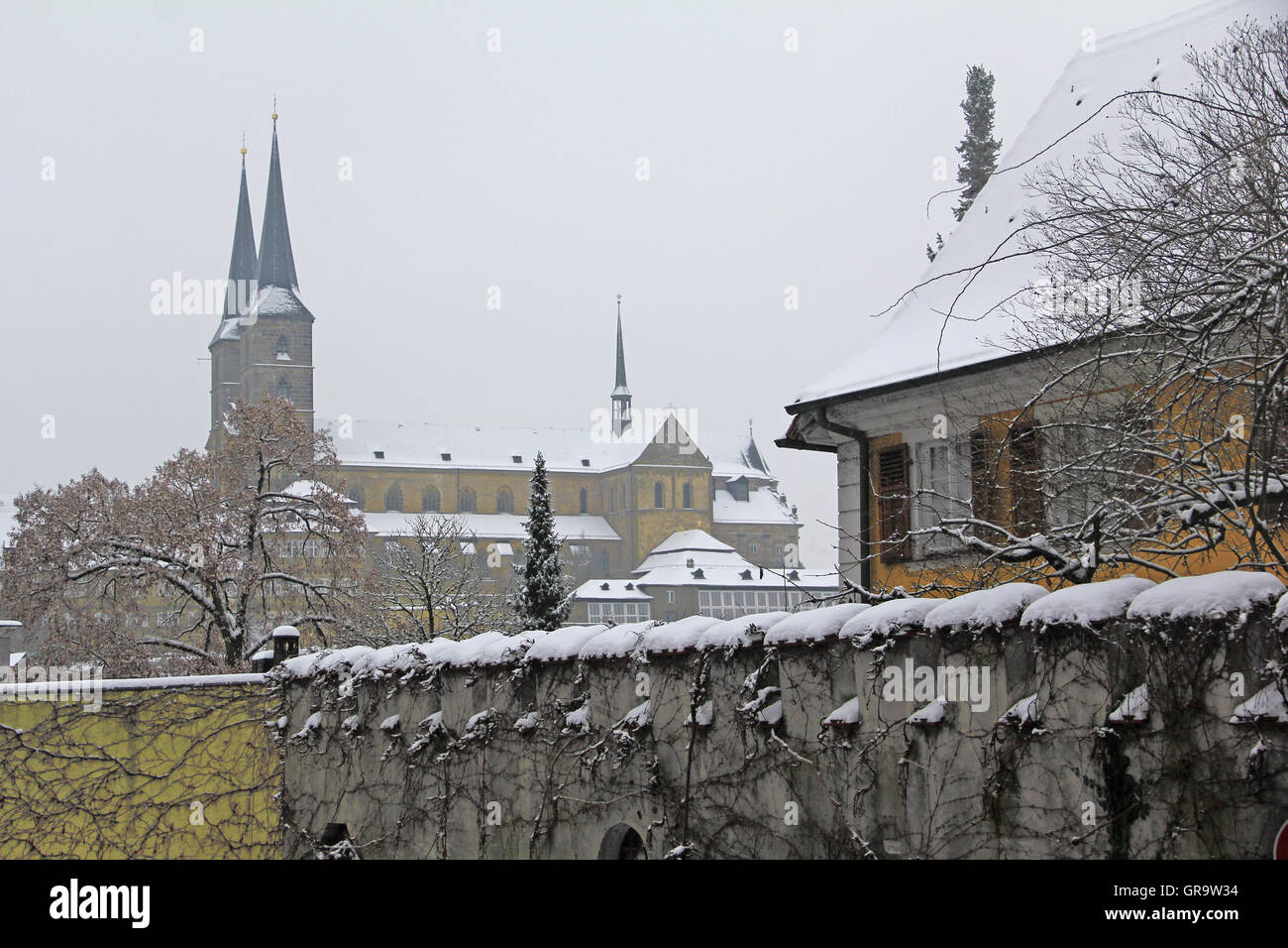 Bamberg In Winter Stock Photo - Alamy
