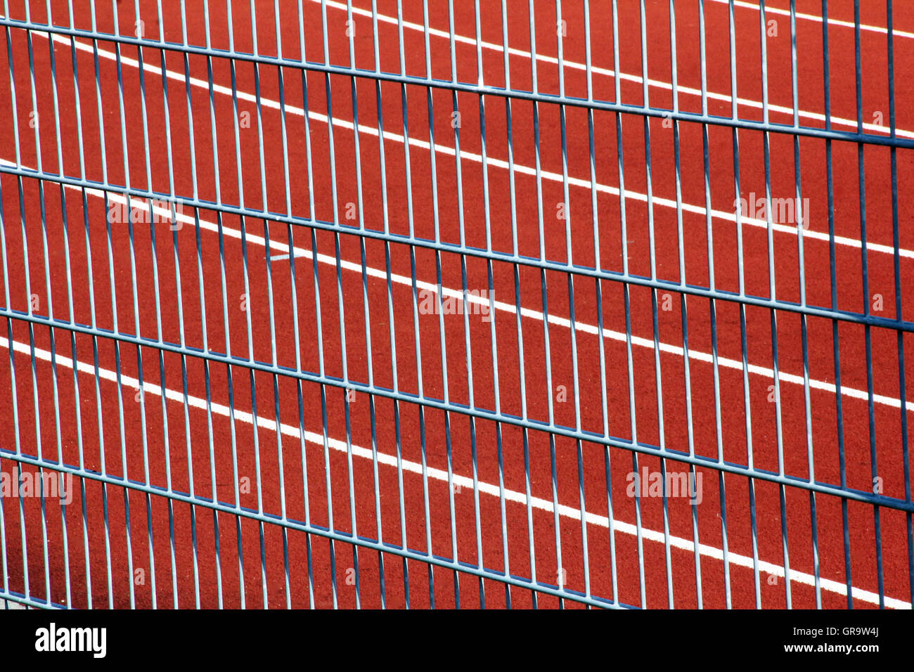 Structure of red fence hi-res stock photography and images - Alamy