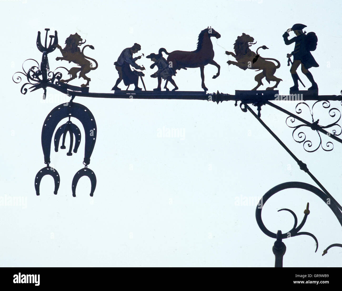 Saxon symbols hi-res stock photography and images - Alamy