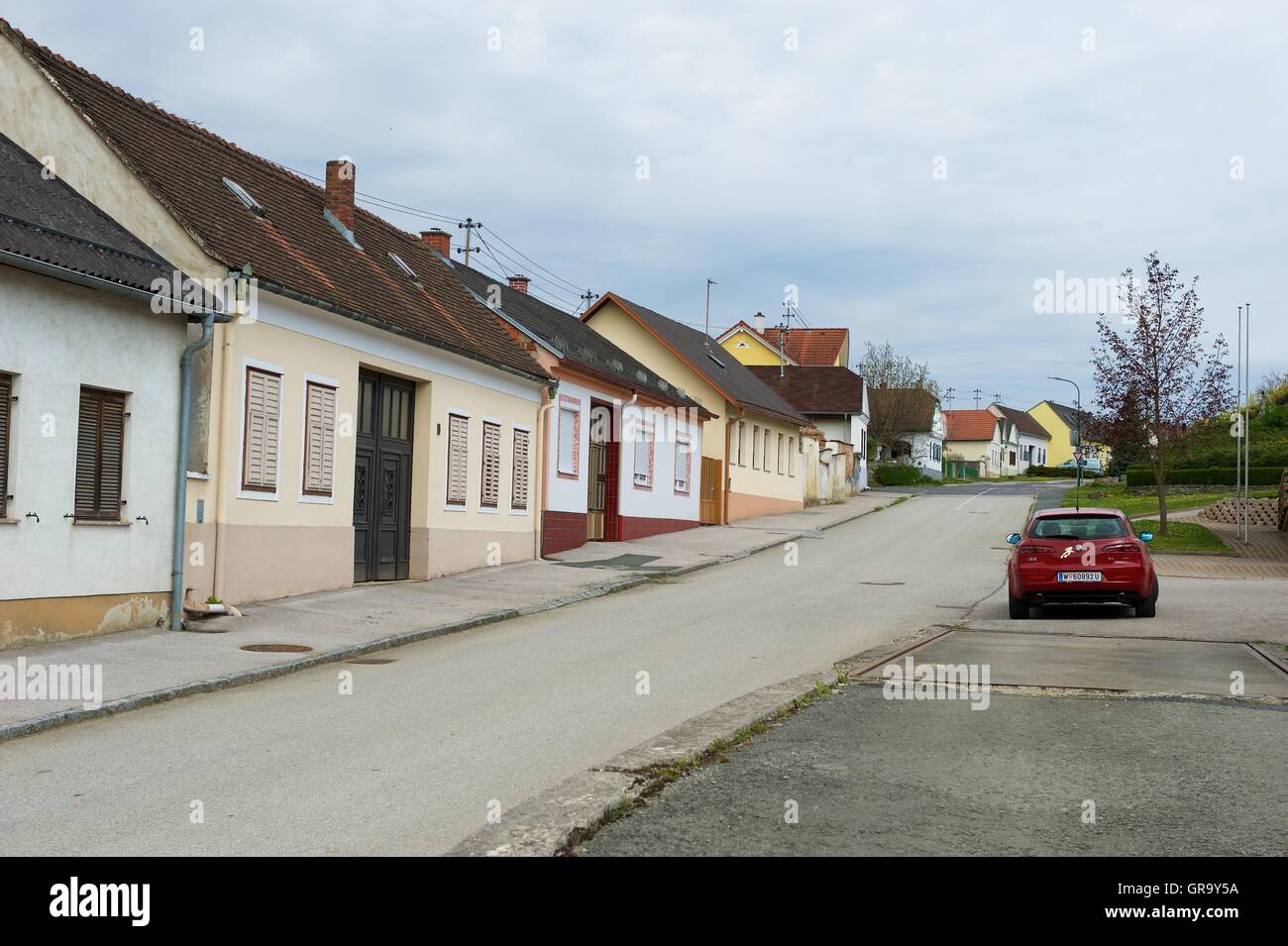 Vllage In Austrie Stock Photo - Alamy
