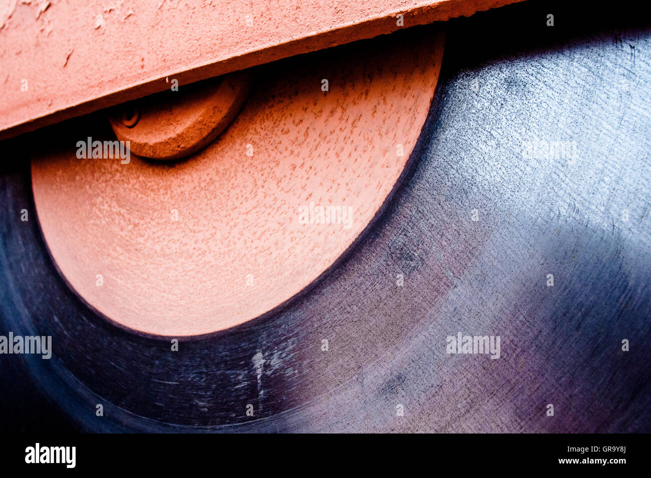 Detail Of A Table Saw Stock Photo - Alamy