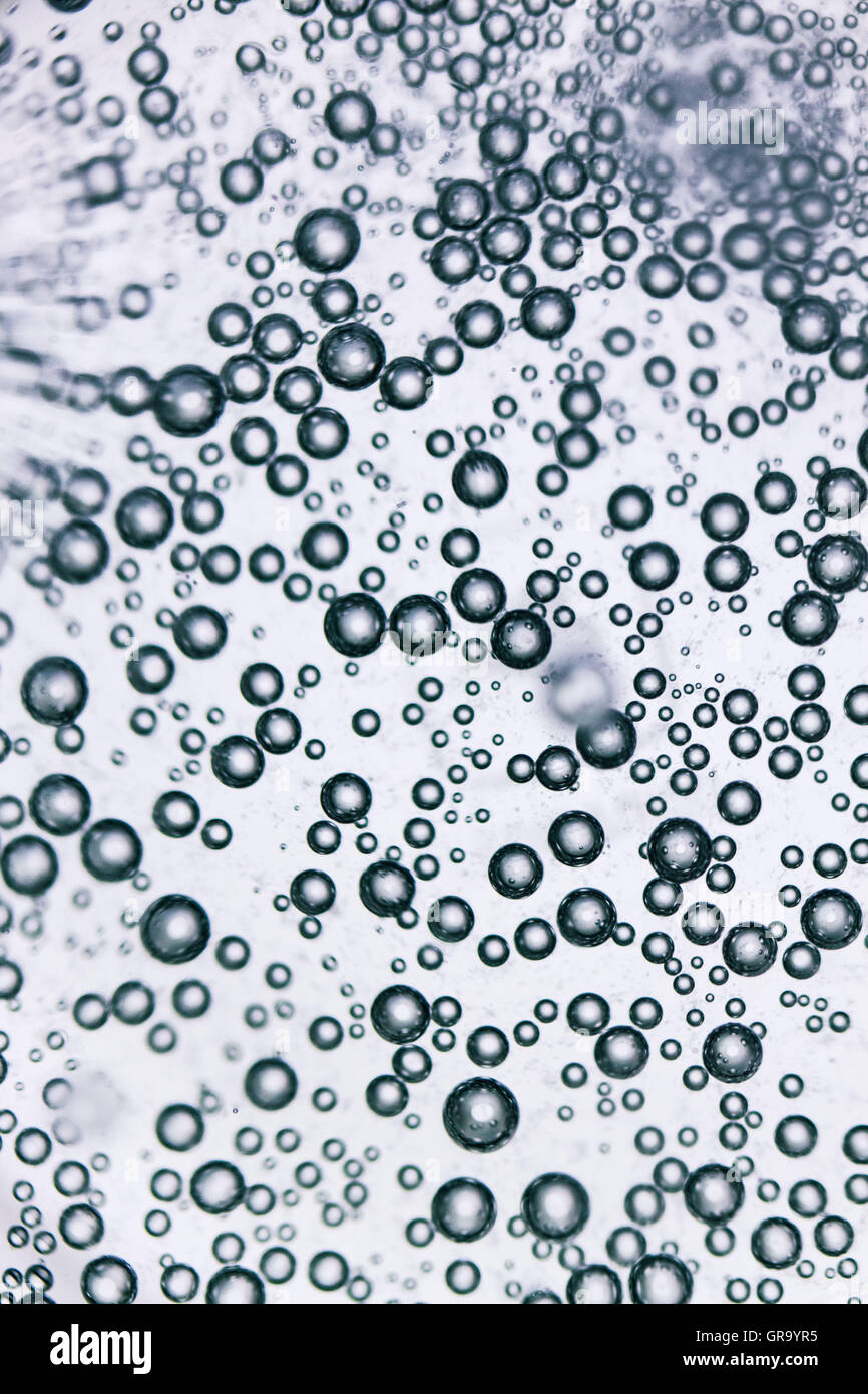 Carbonated Water Surface Stock Photo - Alamy